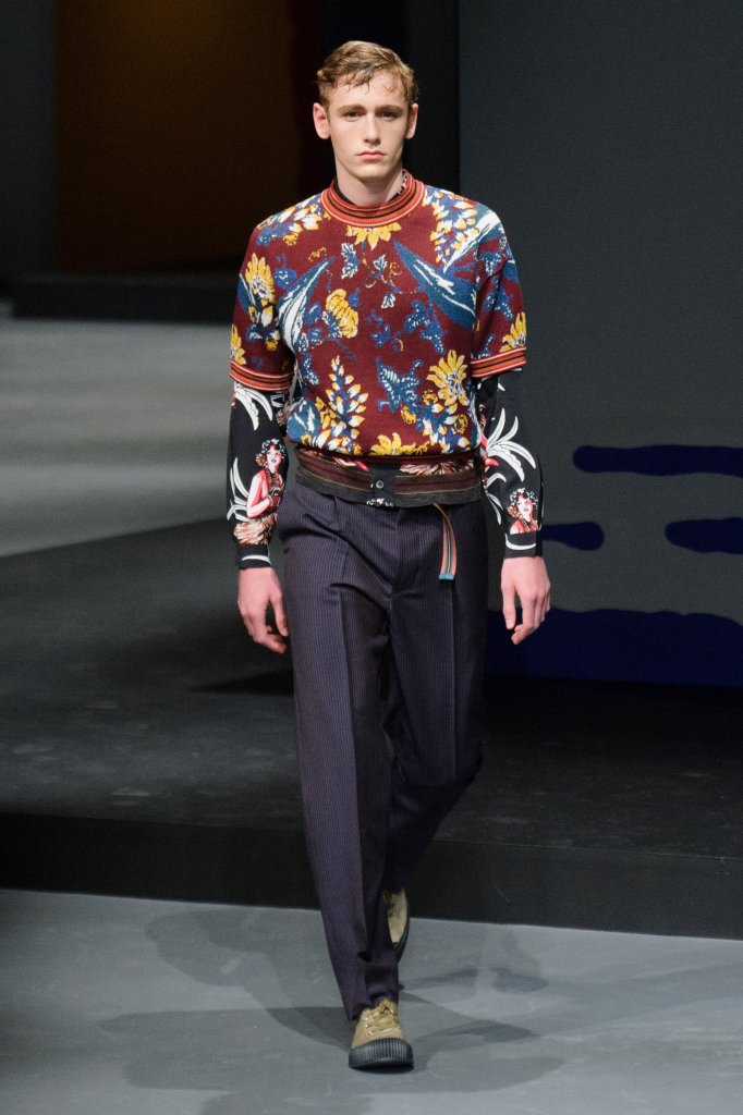 普拉达 Prada 2014春夏系列男装发布秀 - Milan Spring 2014 Menswear-天天时装-口袋里的时尚指南