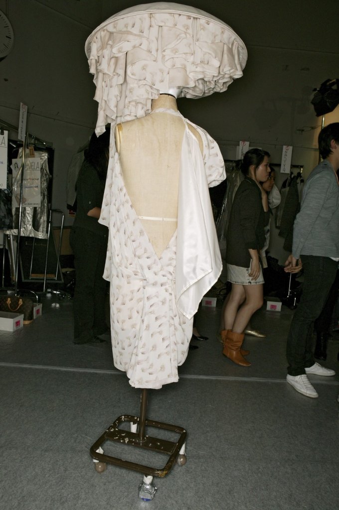 候塞因·卡拉扬 Hussein Chalayan 2007春夏高级成衣发布秀(后台妆容) - Paris Spring 2007-天天时装 ...
