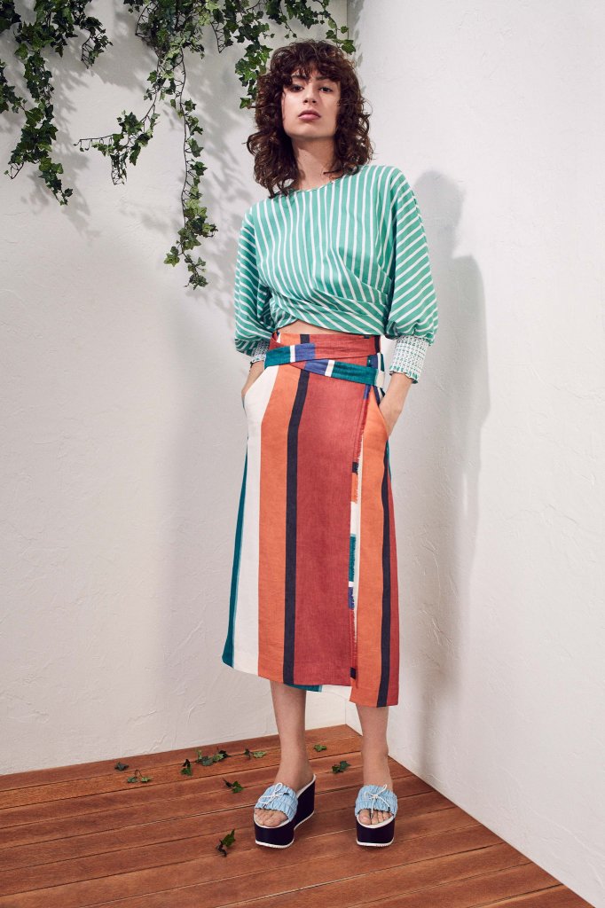 坦尼娅·泰勒 Tanya Taylor 2018早秋系列Lookbook(Pre-Fall 2018)-天天时装-口袋里的时尚指南
