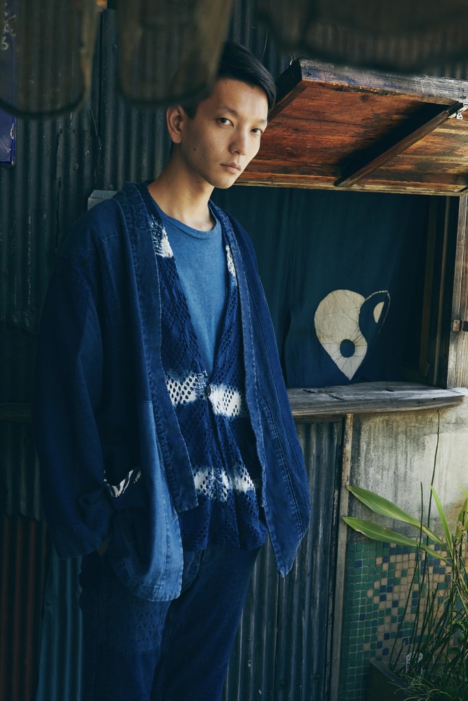 BLUE BLUE JAPAN 2021春夏成衣Lookbook-天天时装-口袋里的时尚指南