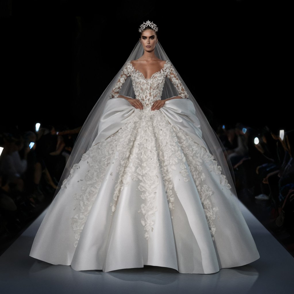 Saiid Kobeisy 2024/25秋冬 a vision of love 系列婚纱Lookbook-天天时装-口袋里的时尚指南